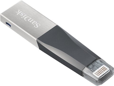 SanDisk iXpand Mini 64GB USB 3.0 Flash Drive, Lightning + USB - CeX (MX ...