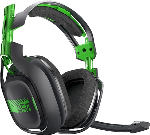 Astro A50 Dolby Wireless Gaming Headset W/Base (XB1/PC) - Black & Green ...
