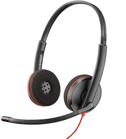 Plantronics BLACKWIRE C3220 USB-A Single Headset, C - CeX (MX ...