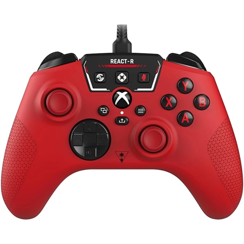 Turtle Beach React-R Wired Controller (PC/Xbox One/SeriesX/S ) - Rojo ...