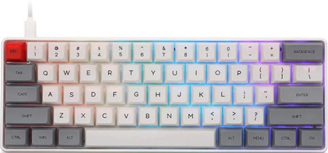 Epomaker Skyloong SK61 61 Key RGB Wired Mech Keyboard(Opt Red Switch ...