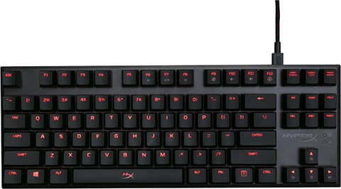 HyperX Alloy FPS Pro Red Mechanical Keyboard (Cherry MX Red), B - CeX ...