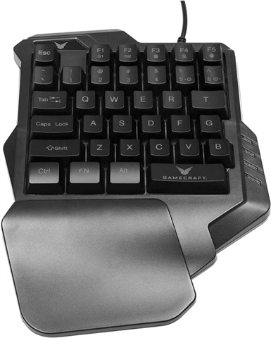 Gamecraft Tritium T200 One-Handed Wired Keyboard, C - CeX (MX ...