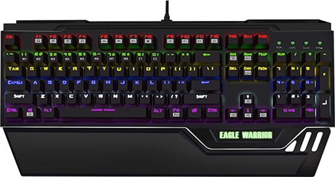 Eagle Warrior Revolution Wired RGB Gaming Keyboard, C - CeX (MX ...