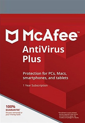 McAfee Antivirus Plus (s) - CeX (MX): - Comprar, Vender, Donar