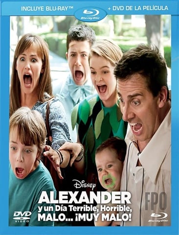 Alexander Y Un Dia Terrible Horrible Malo Muy Malo (2014) BR+DVD - CeX ...