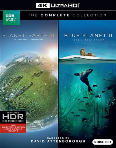 Planet Earth II and Blue Planet II: The Collection (7 Disc) - CeX (MX ...