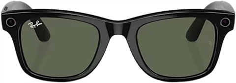 Ray-Ban Stories RW4002 Wayfarer,Shiny Black/Green ,Small,C - CeX (MX ...
