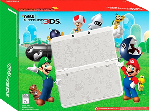 NEW 3DS Super Mario Blanco Ed. (Sin Juego), Caja - CeX (MX): - Comprar ...