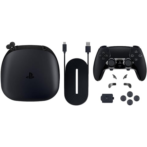 PS5 Oficial DualSense Edge Mando, Negro w/ Estuche de transporte+Partes ...