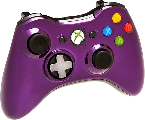 Xbox360 Oficial Controller Chrome Purple *0885370742565* - CeX (MX ...