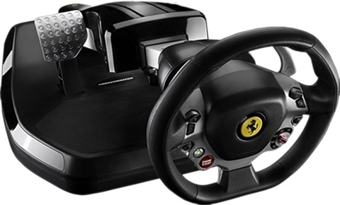Thrustmaster Vibration GT F458 Wheel+Pedals Cockpit - CeX (MX ...