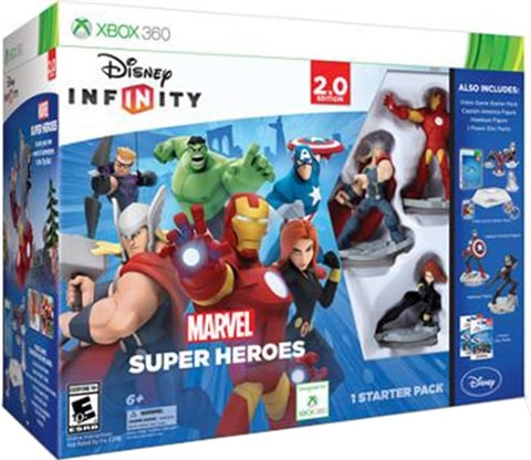 Disney Infinity 2.0 Marvel Super Heroes Starter Pack - CeX (MX ...