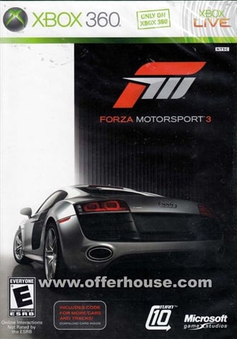Forza Motorsport 3 (2 Disc) - CeX (MX): - Comprar, Vender, Donar
