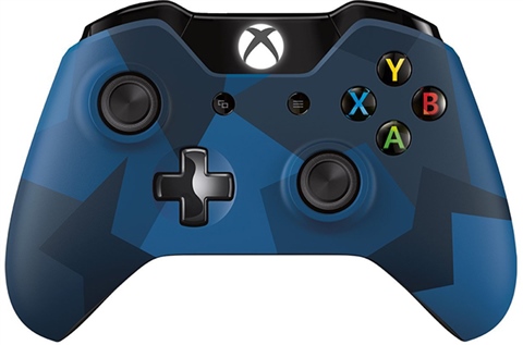 Xbox One Official Midnight Forces Blue Wireless Controller - CeX (MX ...